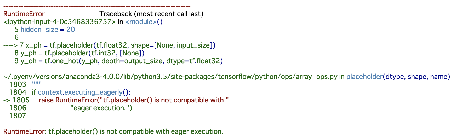 TensorFlow Eager Executionのご紹介 | Anagraft